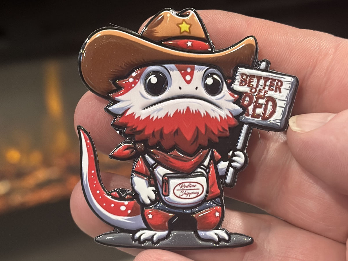 Redline Patch - Beardie Cowboy